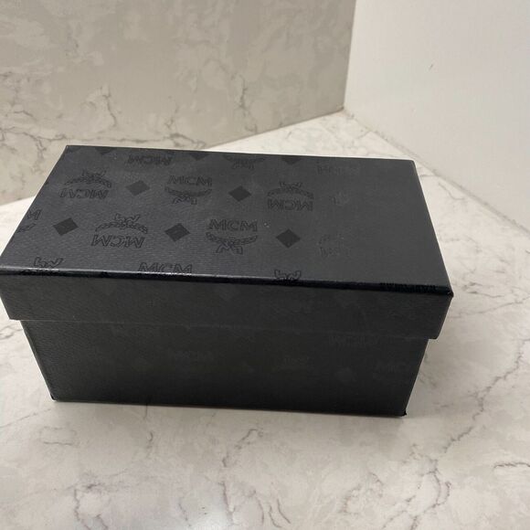 MCM | Storage & Organization | Mcm Empty Gift Box Black With Mcm Logos ...